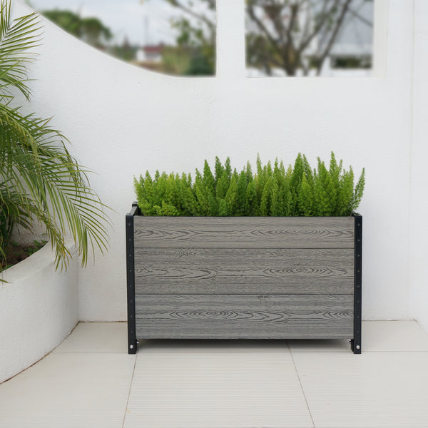 E213612(G) Footed Deep Trough Planter – EverBloom Garden